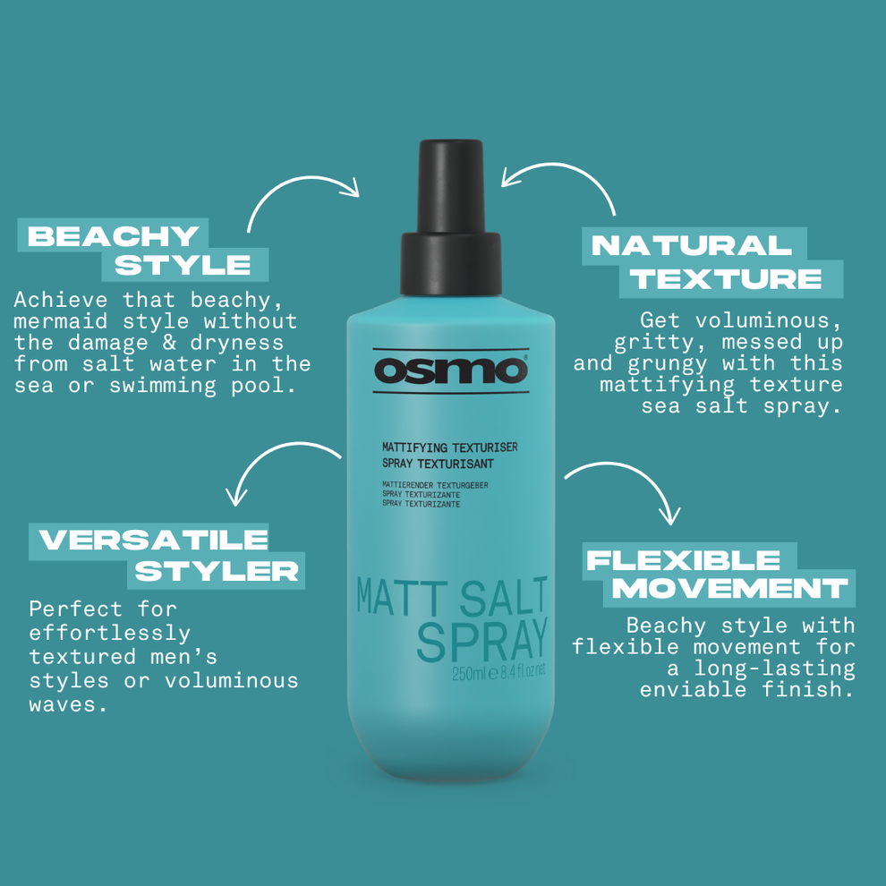 Matt Salt Spray | Texture spray | OSMO® – Osmo
