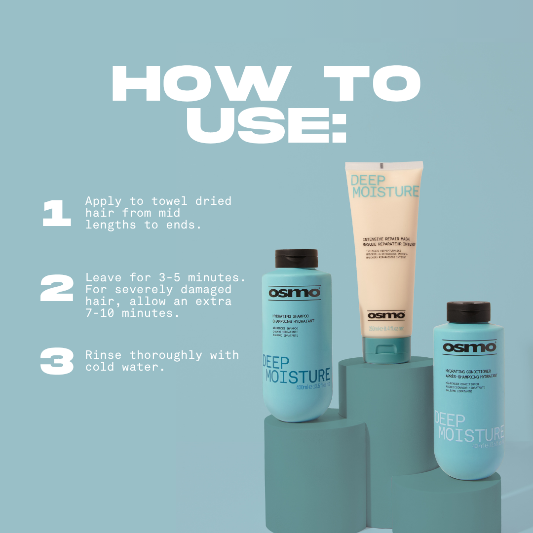 Deep Moisture Intensive Repair Mask | Intensive Hair Repair Mask | OSMO® – Osmo